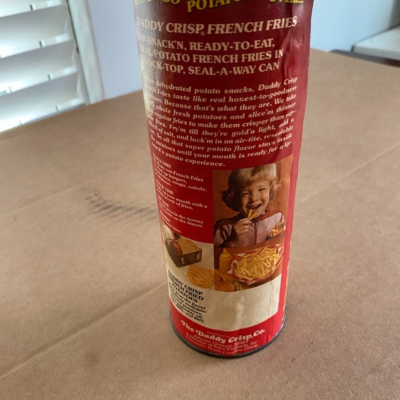 Accents | Vintage Daddy Crisp Can Container | Poshmark